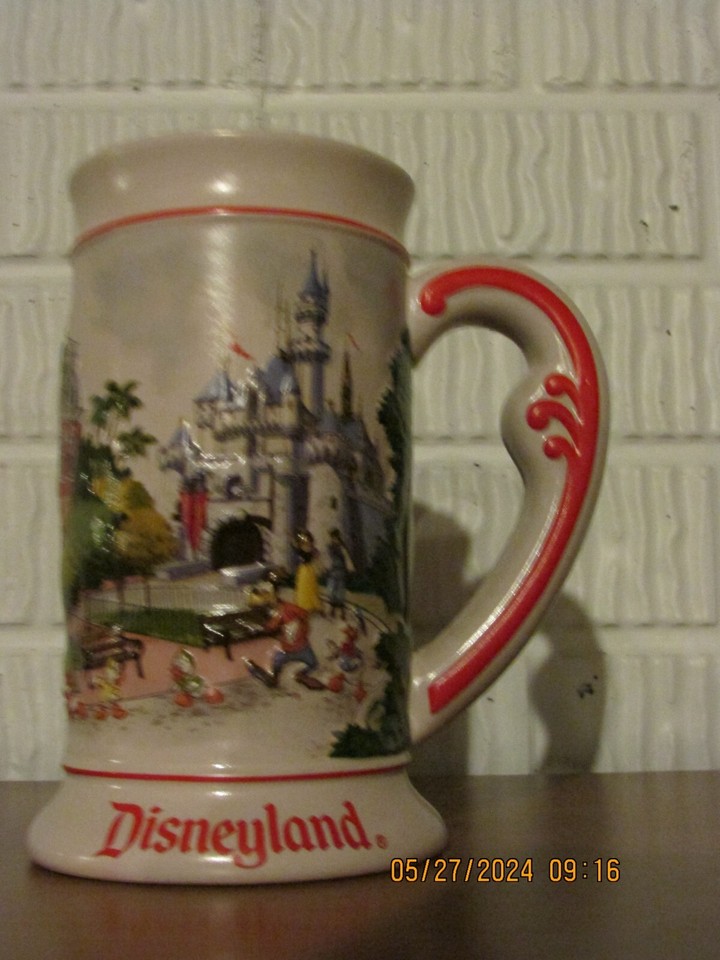 Disneyland decorative 6 inch beer stein with a box. | eBay