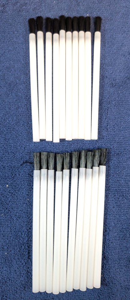 40 Pcs Acid Brush Plastic Handle Acid Flux Brushes Epoxy Wood Glue ...