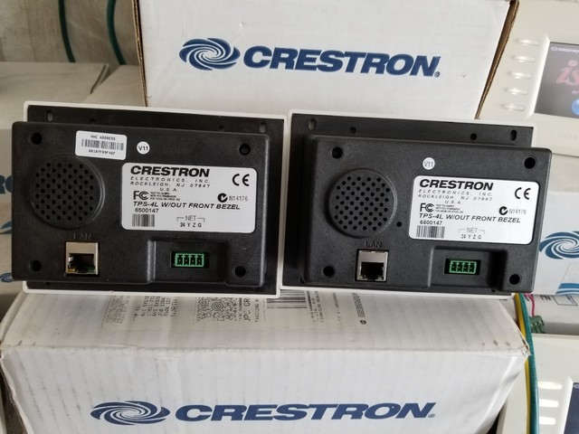 Crestron Tps-4l Isys 3.6" Wall Mount Touch Screen for sale online | eBay