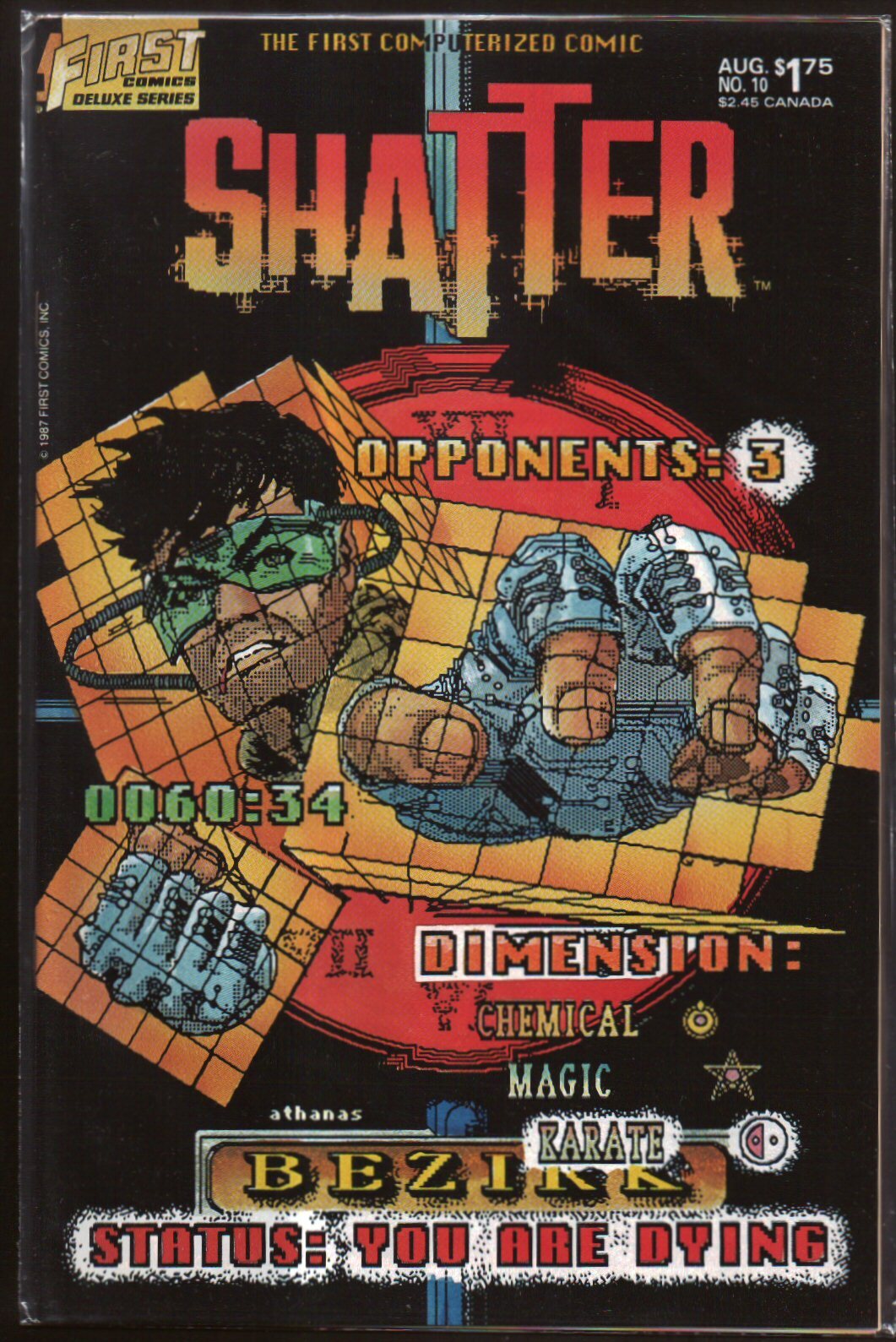 Shatter #1-10 VF/NM 9.0+ 1985-1987 First Comics Back Issues 1st ...