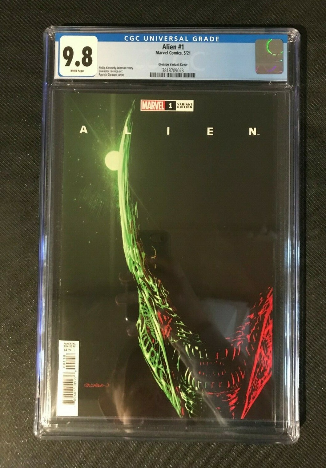 Alien #1 Gleason Variant Cover CGC 9.8 Marvel | eBay