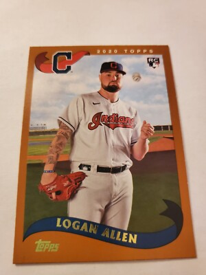 2020 Topps Archives #251 Logan Allen Cleveland Indians | eBay