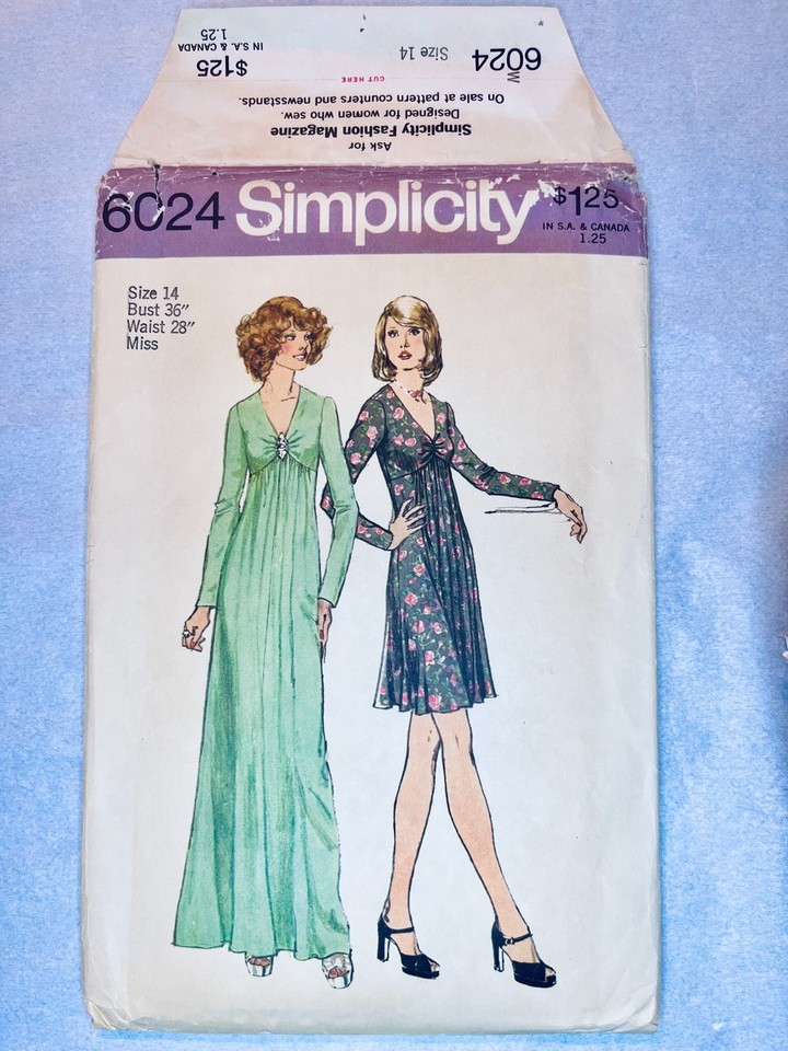 VINTAGE Women's patterns, 1970s, UNCUT, You Pick, Volume Discounts ...