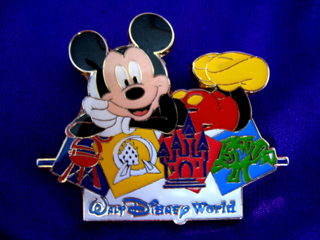 WDW 2000 Walt Disney World Mickey Mouse Pin | eBay
