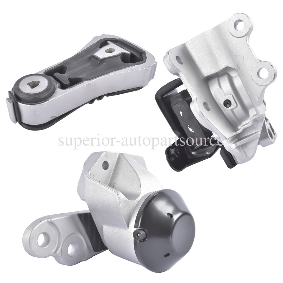 Set of 3 Engine Motor & Transmission Mounts for Ford Explorer 2016-2019 ...