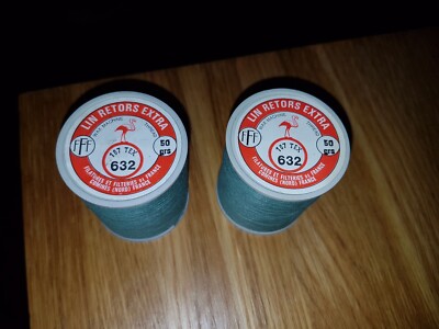 Joli Lot De Bobine De Lin Filatures Et Filteries De France - Mercerie ...