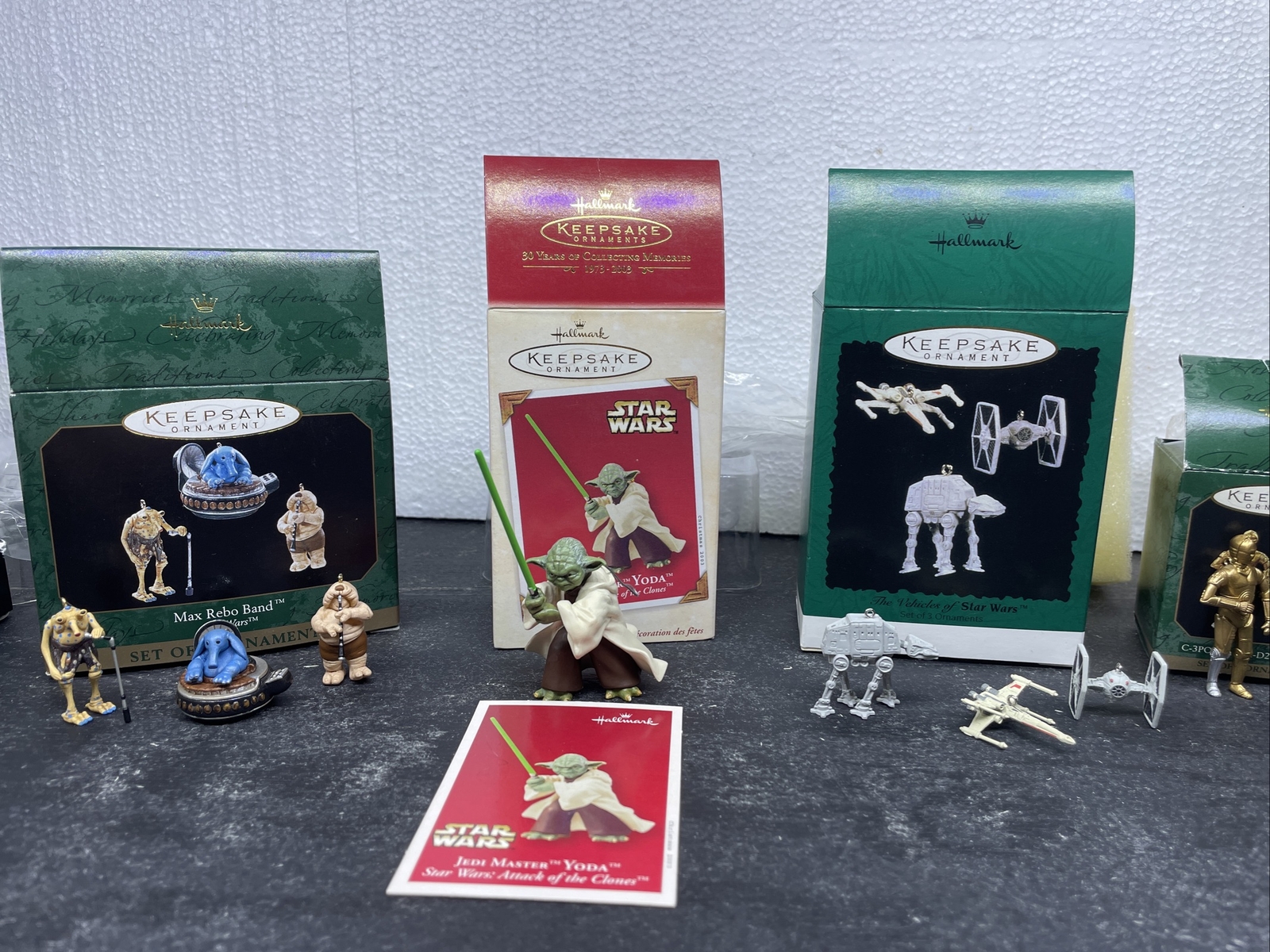 Star Wars Hallmark Keepsake Ornament Lot Of 6 | eBay