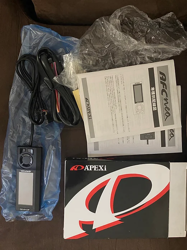 APEXI AFC NEO - COLOR DISPLAY AIR FLOW CONTROLLER CONVERTER vafc safc 2 ...