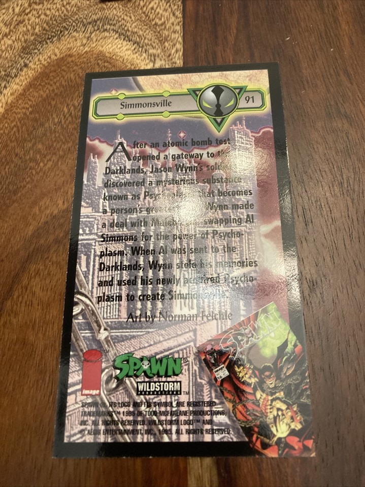 Spawn Wildstorm Trading Card #91 (1X) 1995 | eBay