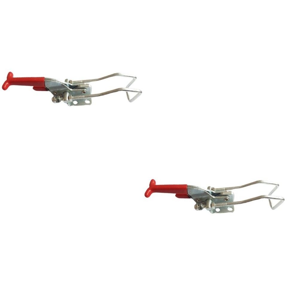 Heavy Duty Toggle Clamp Latch Woodworking Door Clamps Adjustable | eBay ...