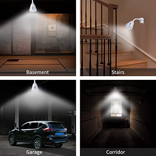 Plug in Motion Sensor Night Light LED Infrared Sensor Light 6W Light AC ...