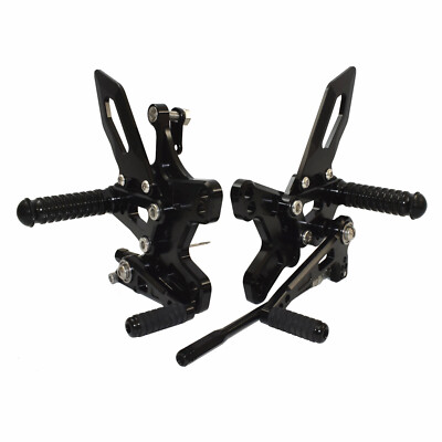 Rearset Rear Set Adjustable Foot Rest Peg Black 2011-2012 KAWASAKI ...