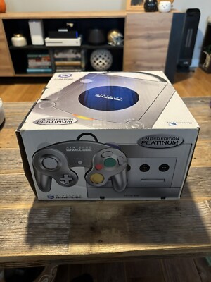 Nintendo GameCube Platinum Console - Silver | eBay