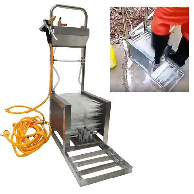 Commercial Stainless Steel Manual Boots Washer Shoes Water Washing ...