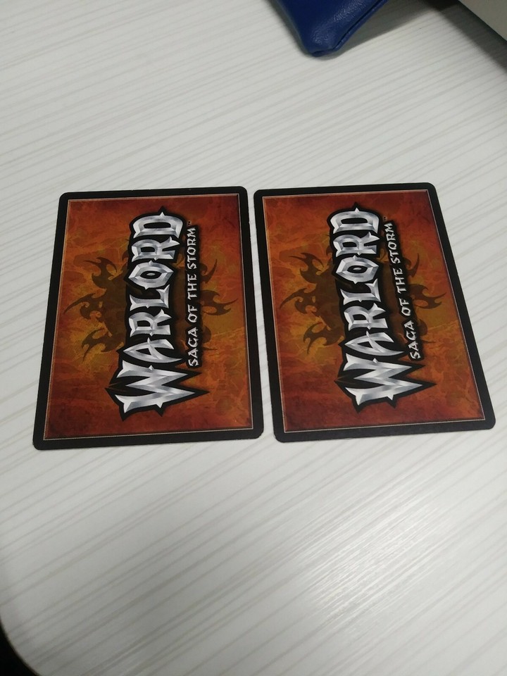 Warlord CCG Saga of the Storm 2 banish the wound card | eBay