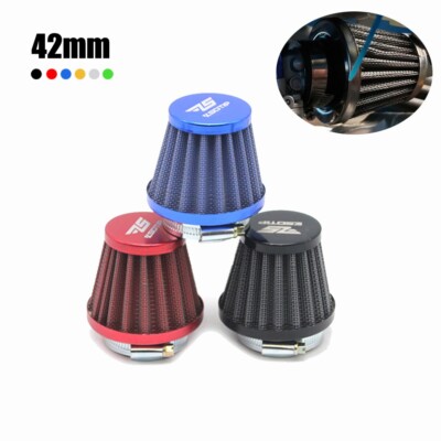 42mm Carburetor Air Filters Velocity Stack For Motorcycle Carb Black ...
