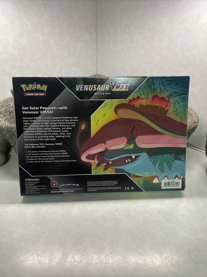 Venusaur VMAX Battle Box Sealed Pokemon SEALED NEW 820650808456 | eBay