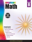 Spectrum Math Workbook, Grade 8 - Paperback By Spectrum - GOOD ...