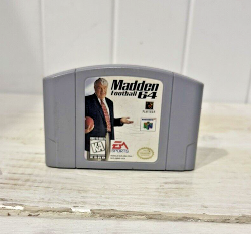 Madden Football 64 (Nintendo 64, 1997) - Untested | eBay