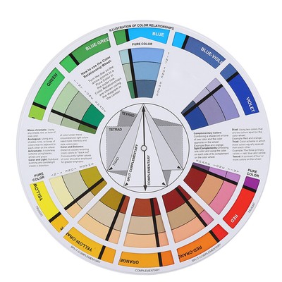 3pcs 360 Degrees Rotation Color Mixing Guide Tattoo Accessory Color ...