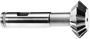 1" X 1/2" X 90° Double Angle Milling Cutter, Shank Type, HSS by MDX | eBay