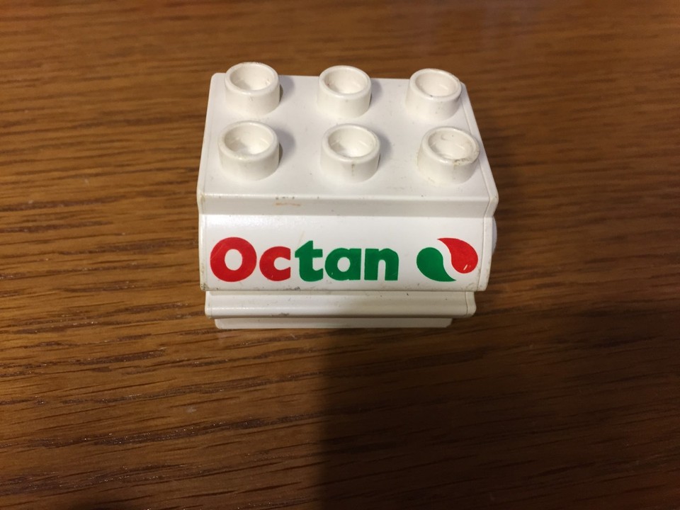 lego duplo train car body 4X4X2 top engine cow octan fire | eBay