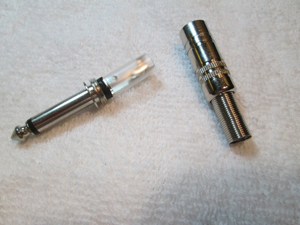 CW Morse Code Straight Key Keyer Bug connector 1/4" 6.35 mm plug Ham ...