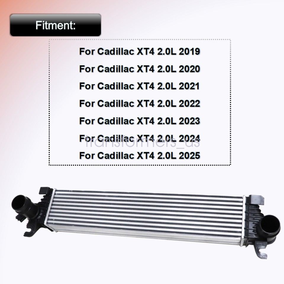 For Cadillac XT4 2.0L 2019-22 23 24 25 Intercooler 84211925 85154389 | eBay