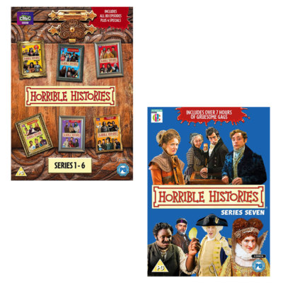 Horrible Histories The Complete Series Seasons 1, 2, 3, 4, 5, 6 & 7 DVD ...