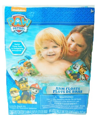 Paw Patrol Swim Arm Floats - From Nickelodeon TV Series For Pool Water ...