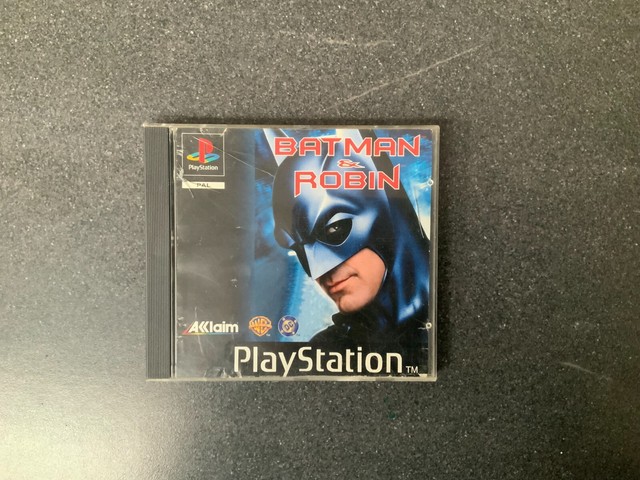 Batman & Robin Ps1 PlayStation 1 Game Boxed With Manual Great Disc 1st ...