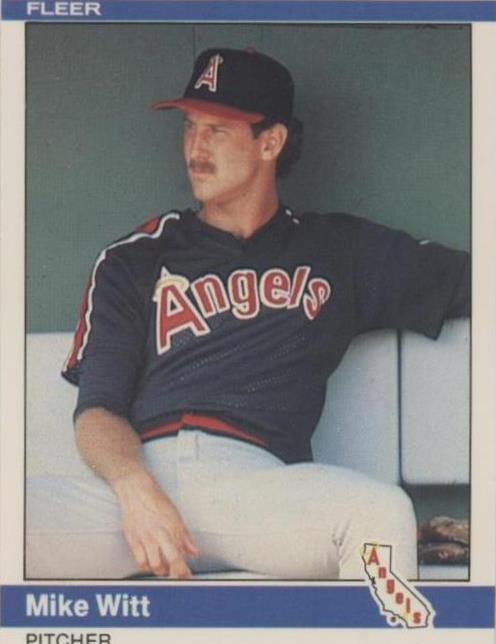 1984 Fleer - Mike Witt #531 for sale online | eBay