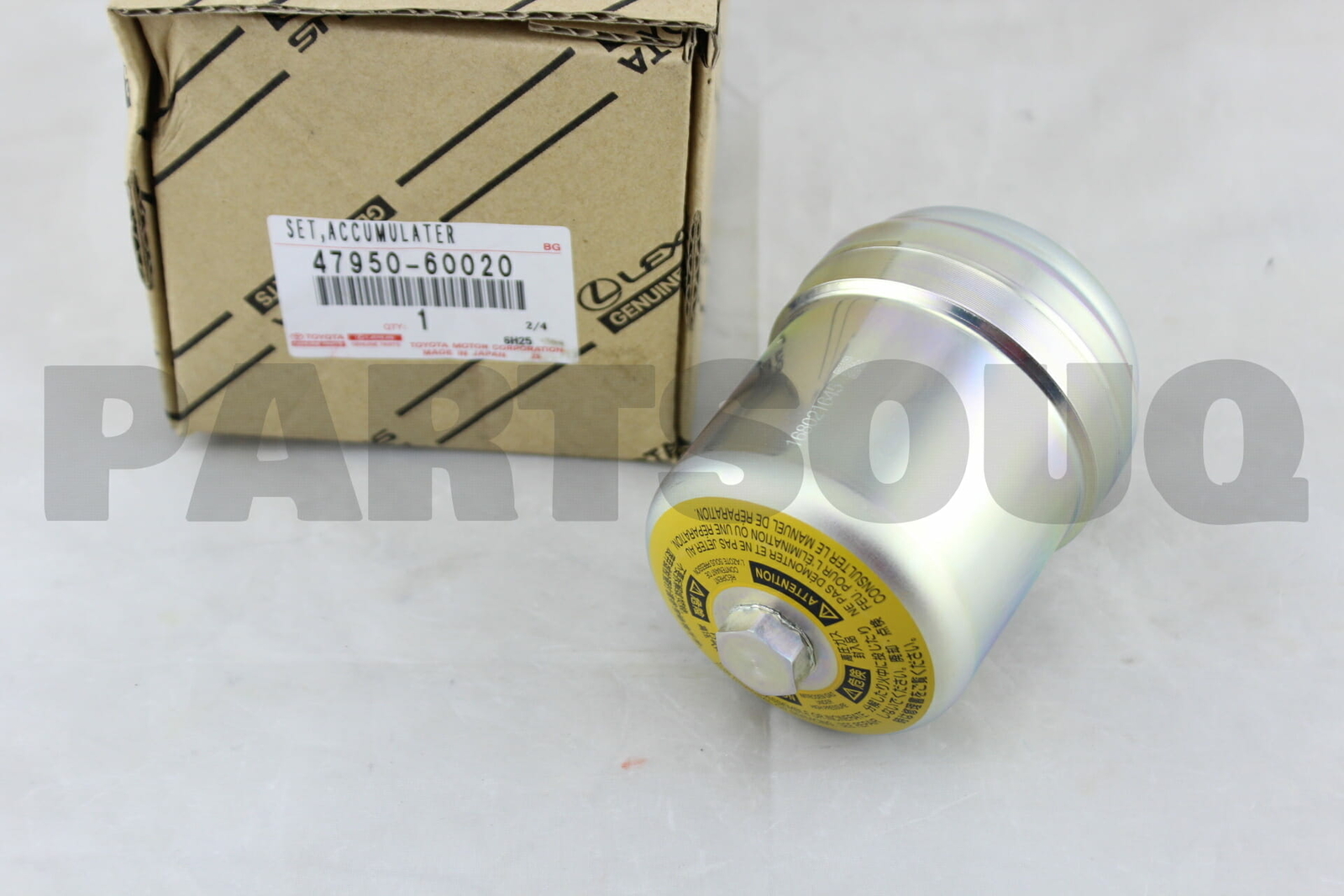 4795060020 Genuine Toyota ACCUMULATOR ASSY, BRAKE BOOSTER 47950-60020 ...