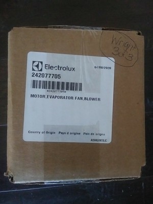 Electrolux Refrigerator Evaporator Fan Motor 242077702 Kenmore OEM ...