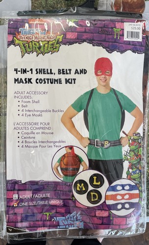 Adult Teenage Mutant Ninja Turtles Mutant Mayhem Halloween Costume ...