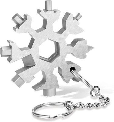 18-in-1 Snowflake Multi Tool, Portable Stainless Multi-Tool, Compact ...