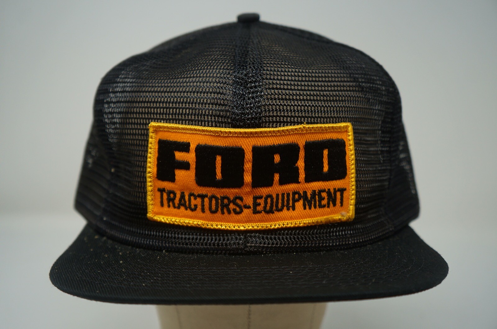 Rare VTG K-BRAND Products Ford Tractors-Equipment Trucker Mesh Snapback ...