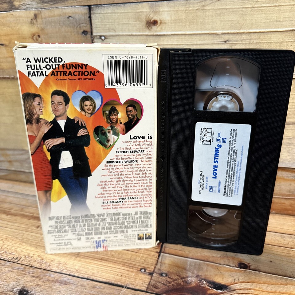 Love Stinks VHS Tape Used French Stewart | eBay