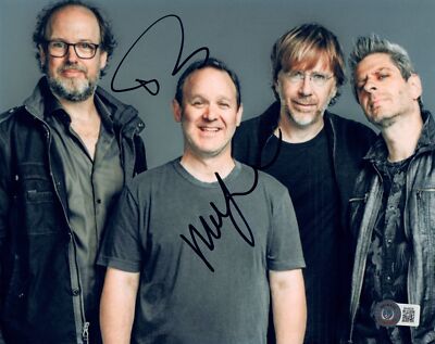 Trey Anastasio & Mike Gordon Phish Signed Autograph 8x10 Photo Beckett ...