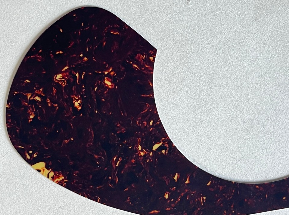 Brown Tortoise Pickguard Fit Yamaha FG-180 Self Adhesive Acoustic ...