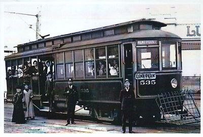 West Seattle and Luna Park Trolley Washington State, Streetcar - Modern ...