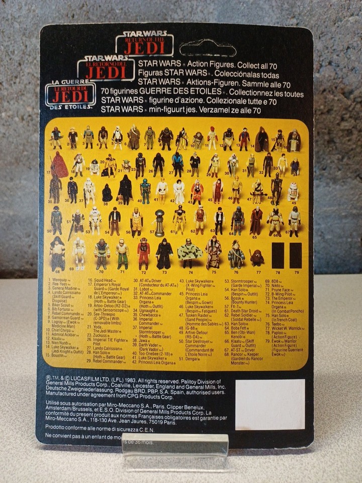 figurine a wing pilot star wars last 17 vintage | eBay