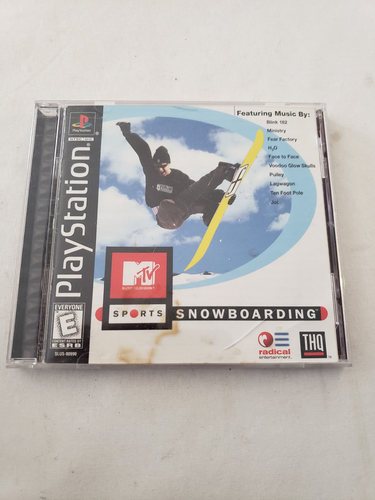 MTV Sports: Snowboarding (Sony PlayStation 1) PS1 Complete | eBay