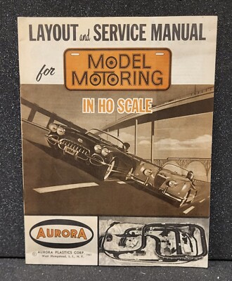 AURORA Model Motoring; Layout & Service Manual in HO Scale | eBay