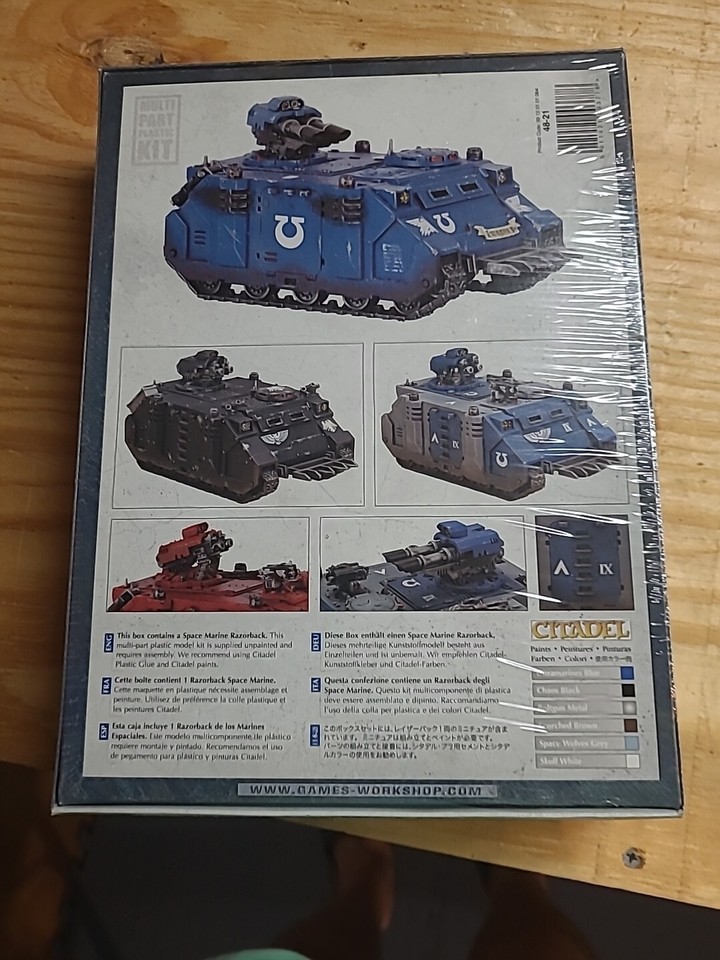Warhammer 40k - Space Marines Razorback NIB | eBay
