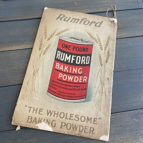 Antique Rumford Baking Powder Home Recipes Booklet, cookbook (B1) | eBay