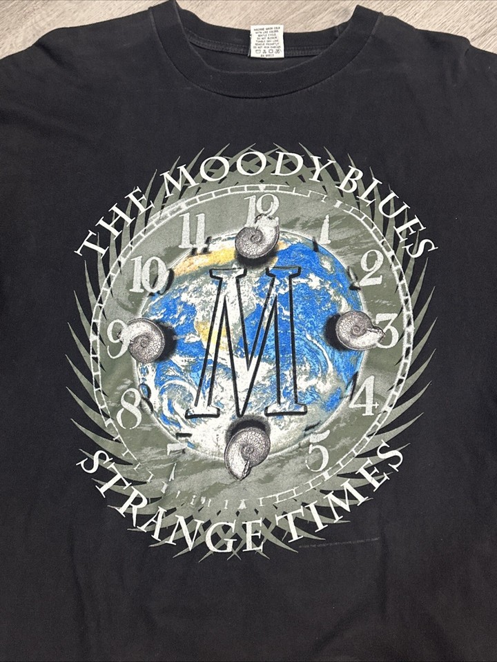 Vintage The Moody Blues Strange Times 1999 Concert Band T Shirt Men’s ...