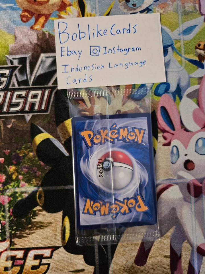 Pokemon TCG Indonesia Pikachu Batik Sealed Flower 190/SV-P | eBay