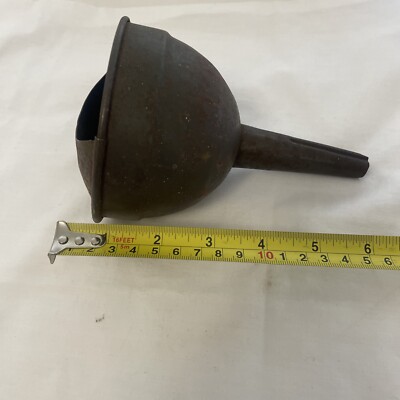 Vintage Large Metal Funnel - 4 Inches Across - Vintage Item | eBay UK