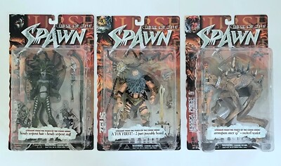 McFARLANE TOYS CURSE SPAWN SERIES 13 FIGURE LOT: ZEUS MEDUSA JESSICA ...